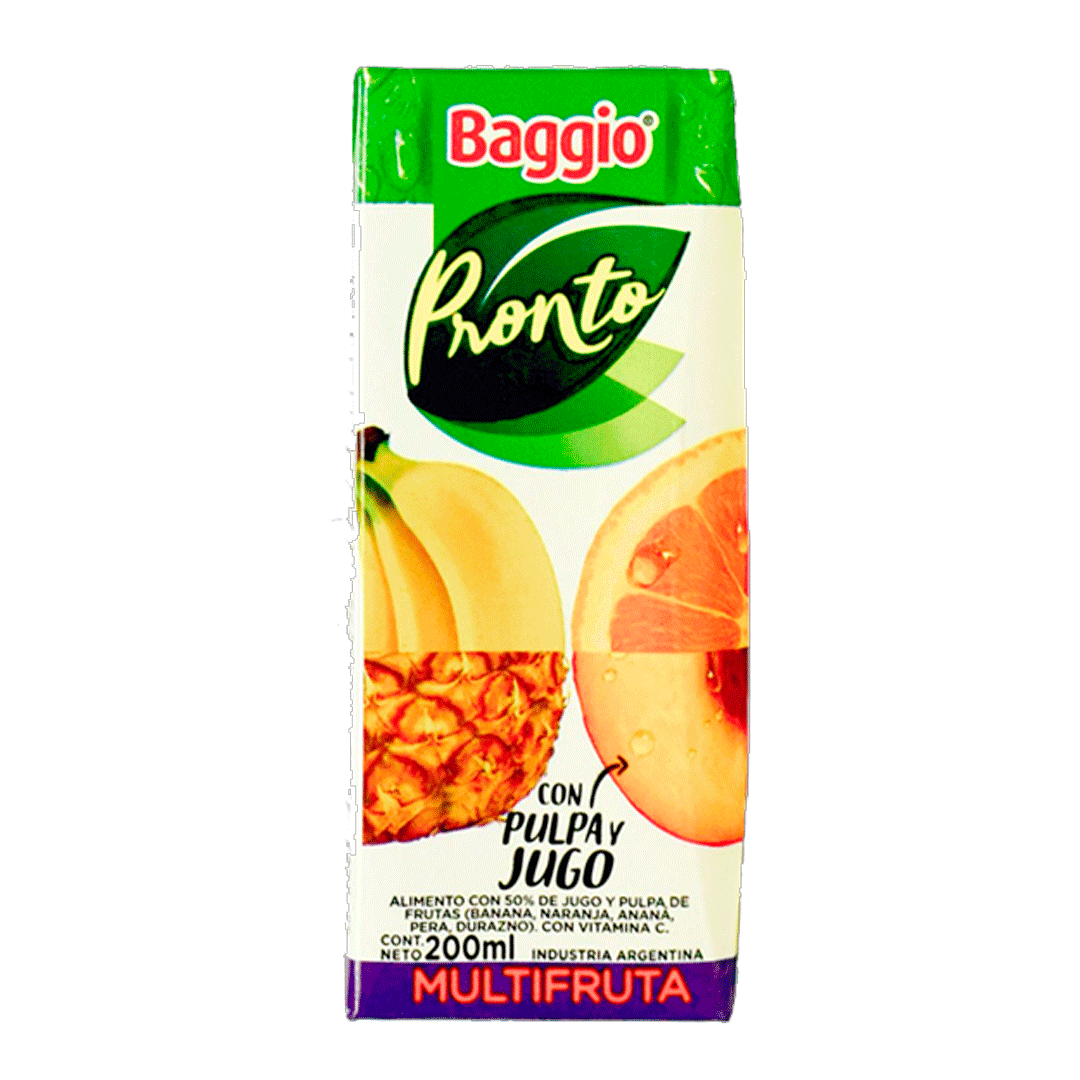 BAGGIO MULTIFRUTA 200 CC – Distribuidora Nimax