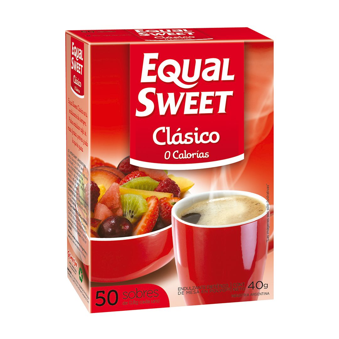 EQUALSWEET x50 SOBRES – Distribuidora Nimax