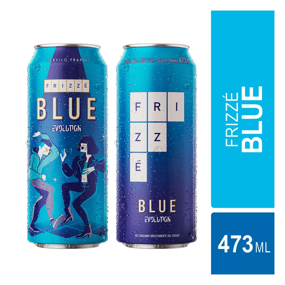FRIZZE BLUE LATA 473 CC – Distribuidora Nimax