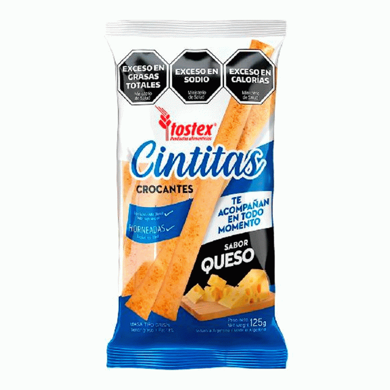 CINTITAS TOSTEX QUESO 125G – Distribuidora Nimax