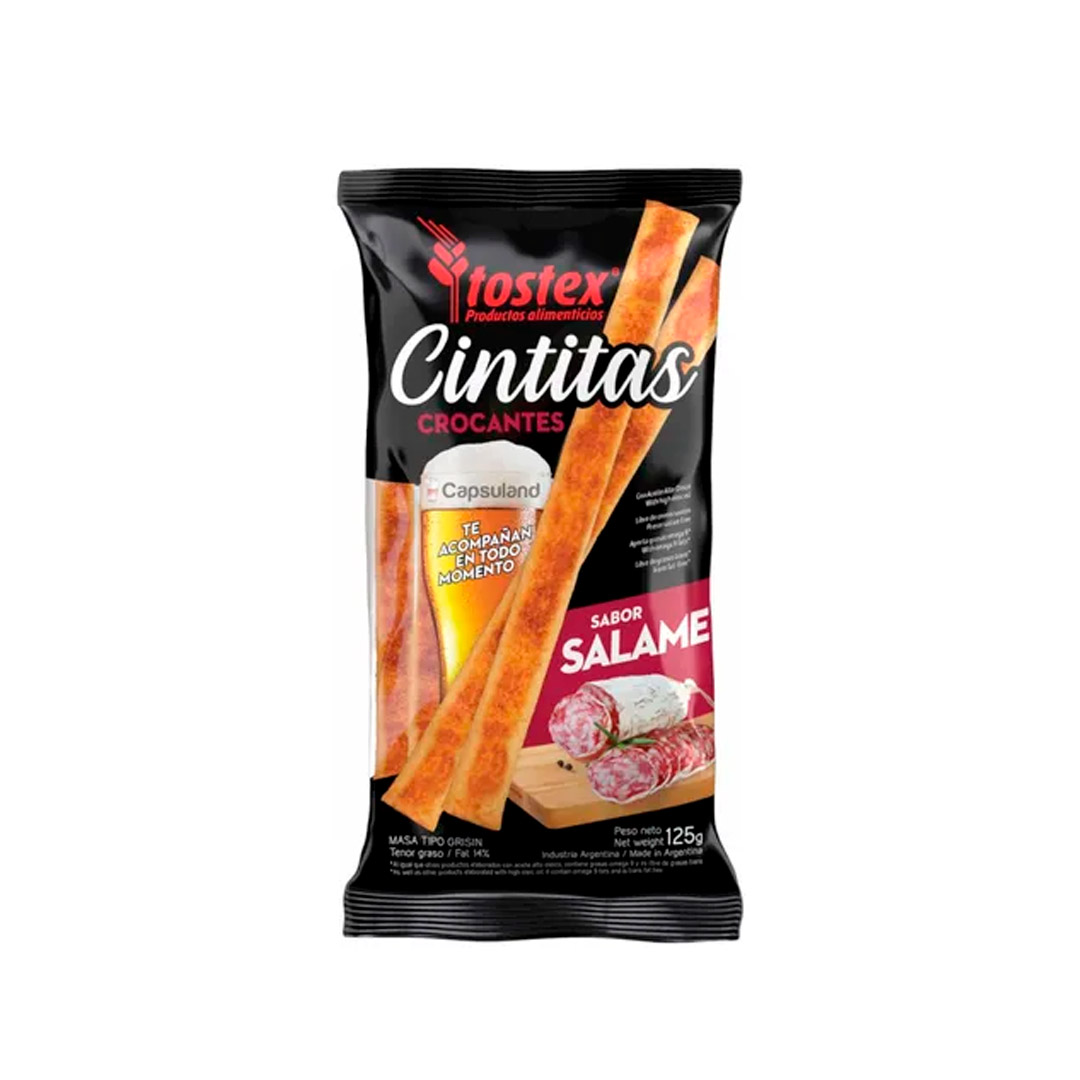 CINTITAS TOSTEX SALAME 125G – Distribuidora Nimax