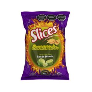 PAPAS FRITAS SLICES LIMON PÍCANTE x 65rs – Distribuidora Nimax